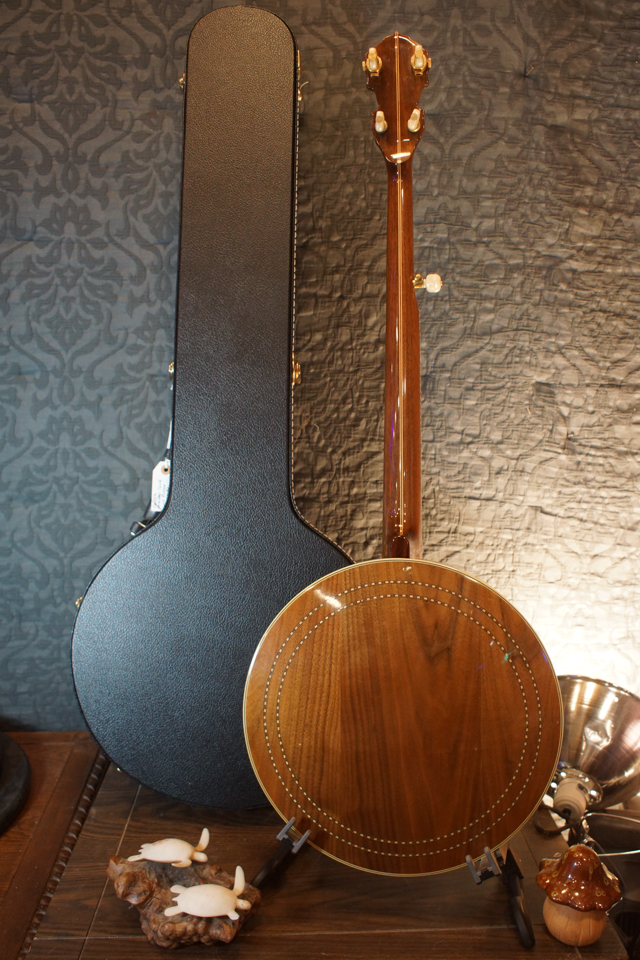 1960's-Fender-Concertone-Deluxe-5-string-Banjo-Gold-Engraved-PLUS-Keith ...