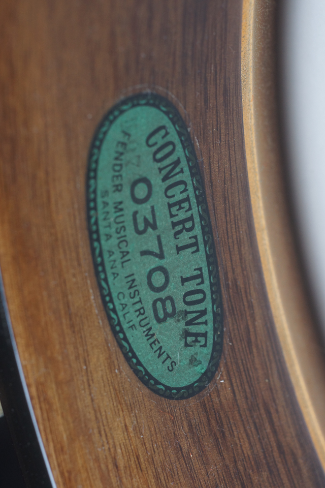 1960's-Fender-Concertone-Deluxe-5-string-Banjo-Gold-Engraved-PLUS-Keith ...